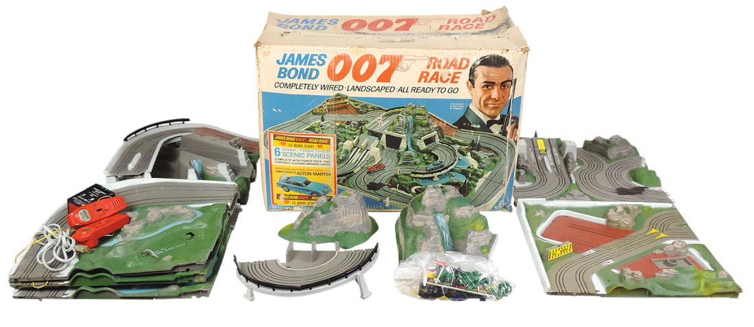 Toy James Bond 007 Road Race, Rare Snap Panel Set In Orig Box, Vg Cond ...
