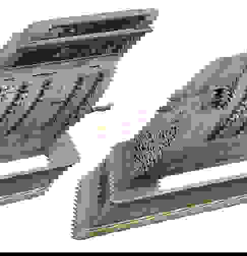 National Cash Register, Nickel-plated Brass #452 Crank Machine W/empire ...