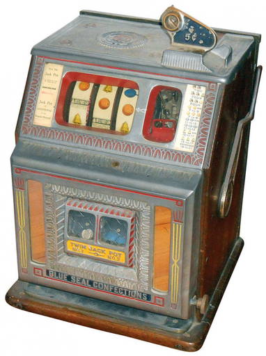 Coin Operated Slot Machine, Watling Blue Seal