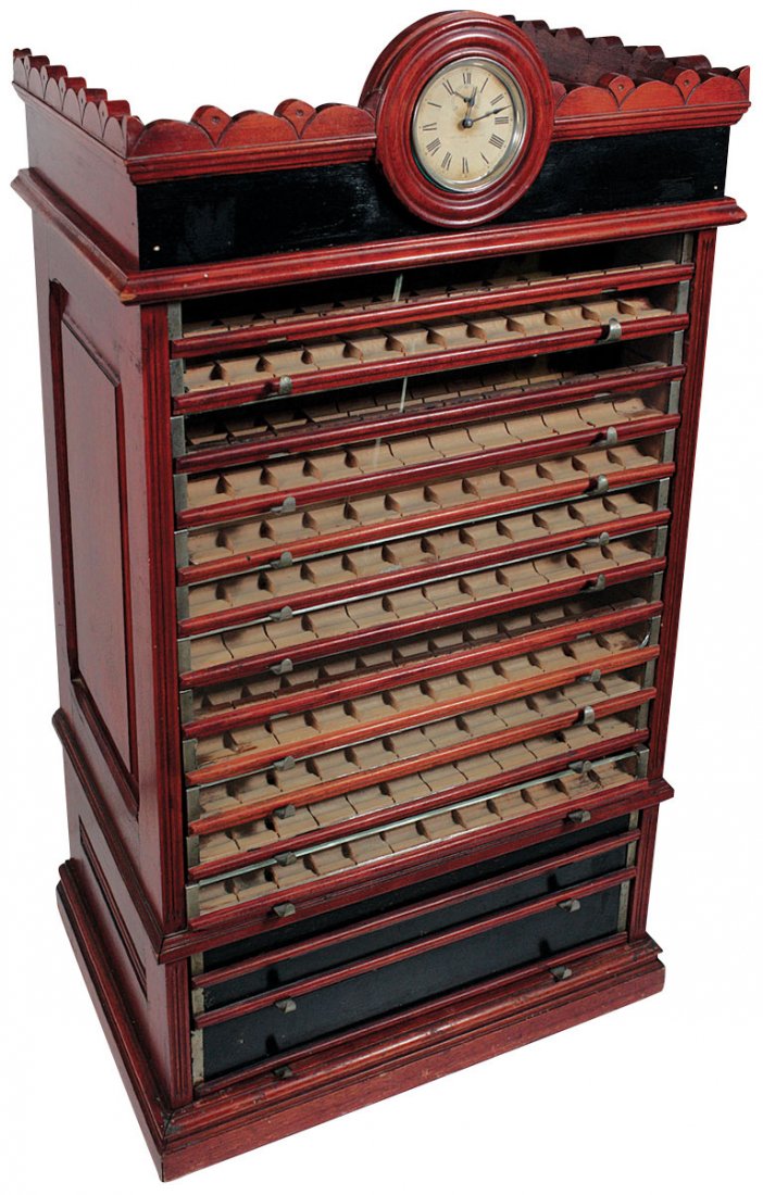 Spool cabinet, Belding Bros. w/Corticelli Silk Co. - Nov 02, 2013 ...