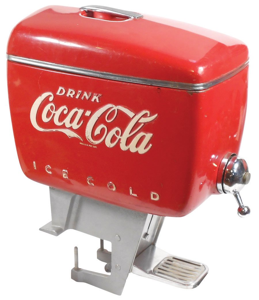 Coca-Cola dispenser, Dole Deluxe counter dispenser,