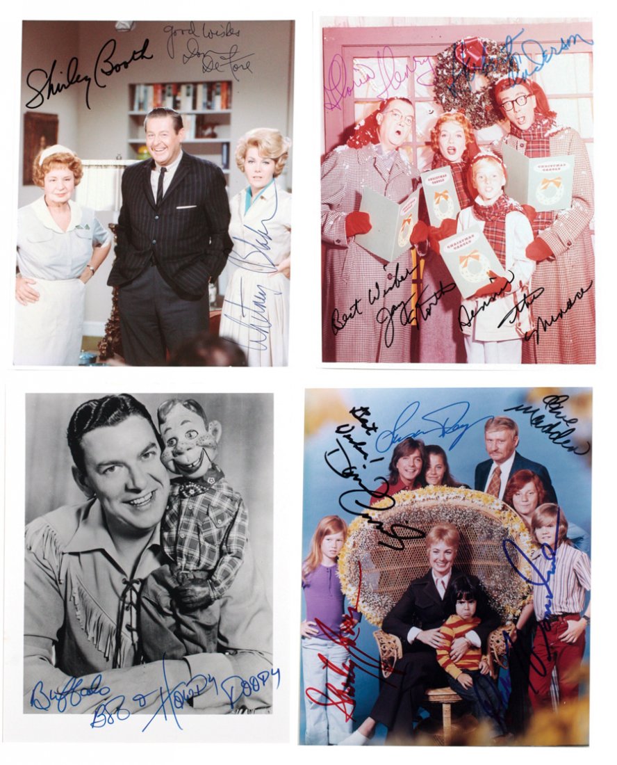 Autographed photos (4), cast-signed photos for TV shows - May 04, 2014 ...