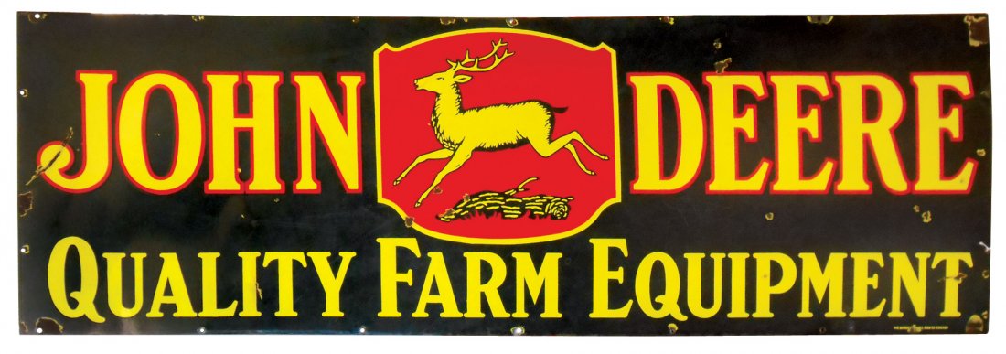 Farm Machinery Dealer Sign, John Deere Quality Farm