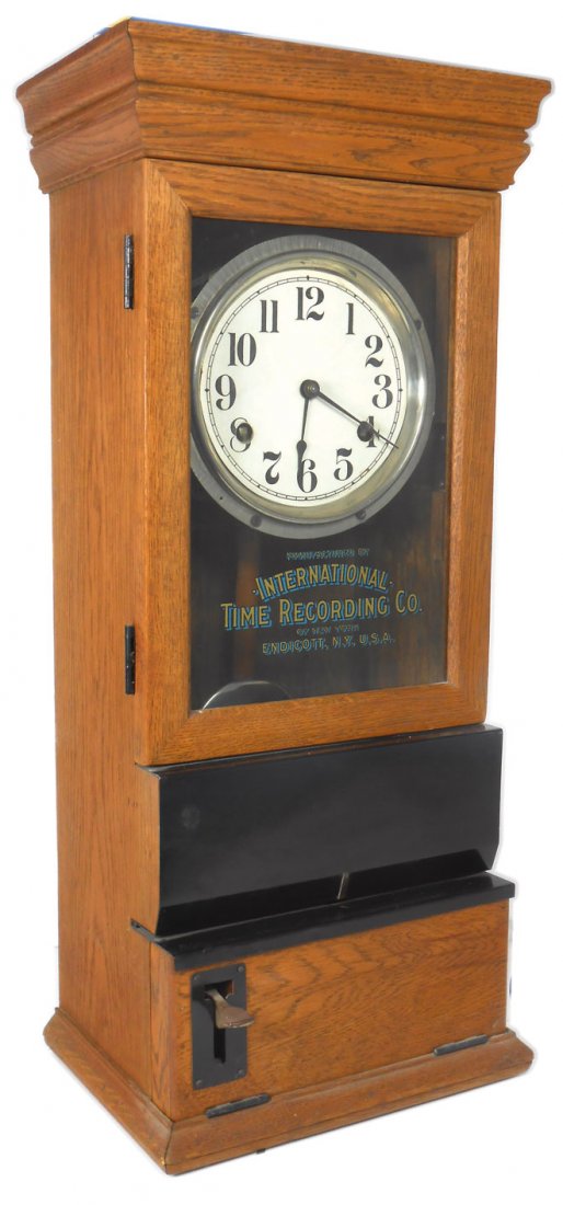 Time clock, International Time Recording Co.-Endicott,