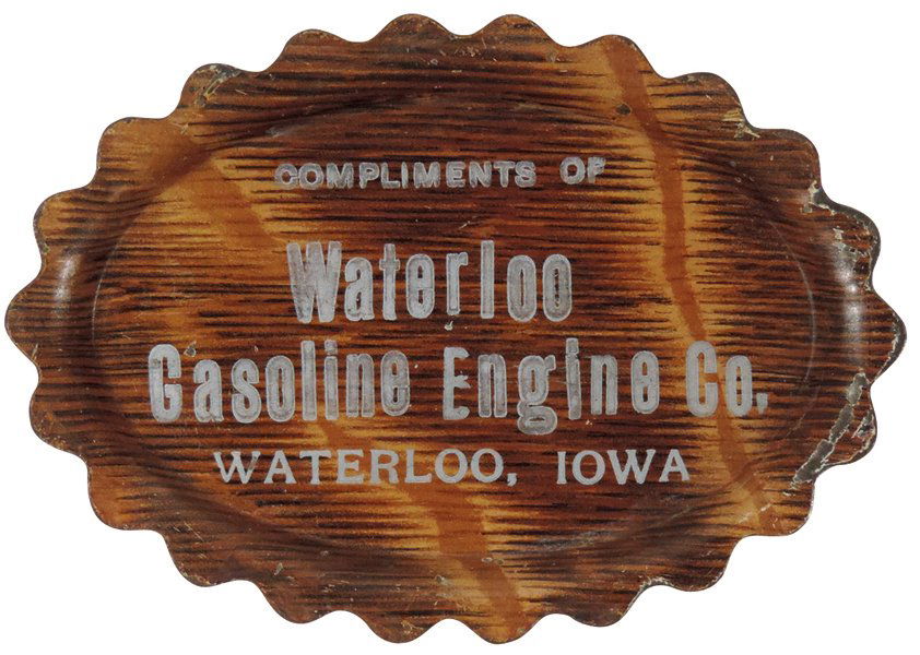 John Deere Waterloo Gasoline Engine Co. Waterloo, Ia