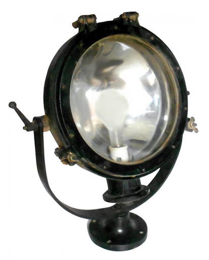 Nautical, Ship Or Barge Spotlight, Mfgd By