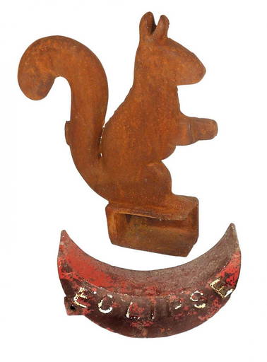 Windmill Weights (2), Squirrel, Mfgd By Elgin Wind