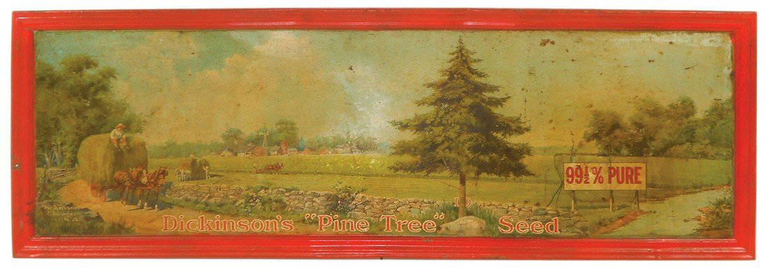 Seed Sign, Dickinson's Pine Tree Seed Chicago, Early