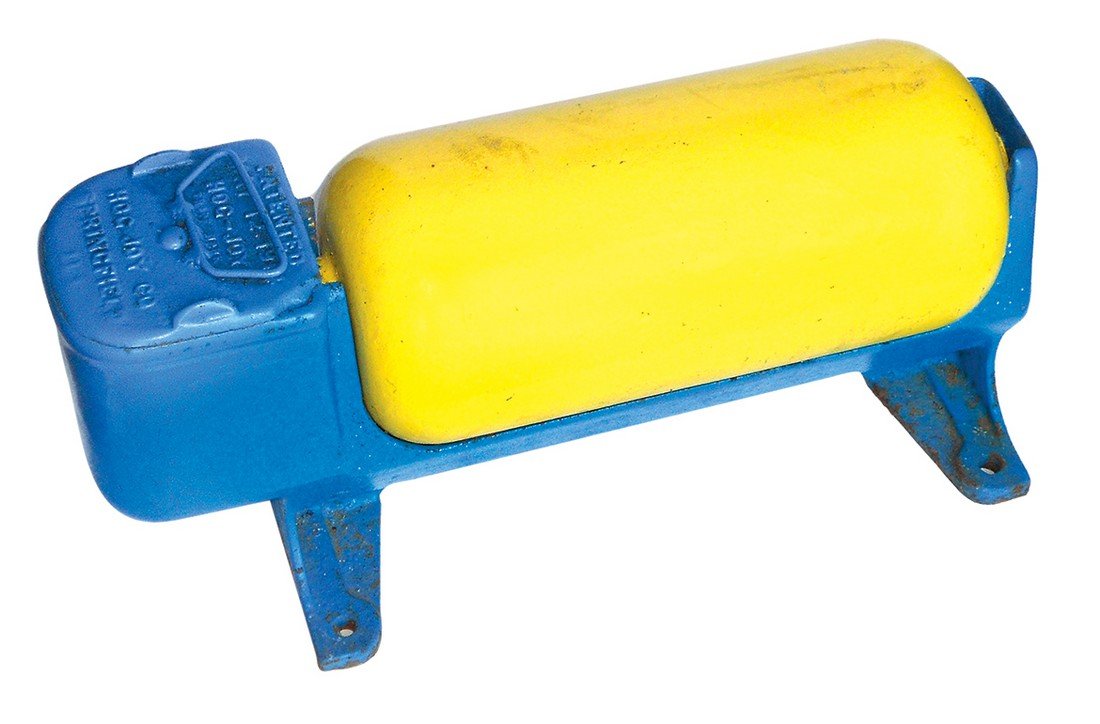 Hog oiler, Hog Joy Co.-Springfield, IL, cast iron, VG