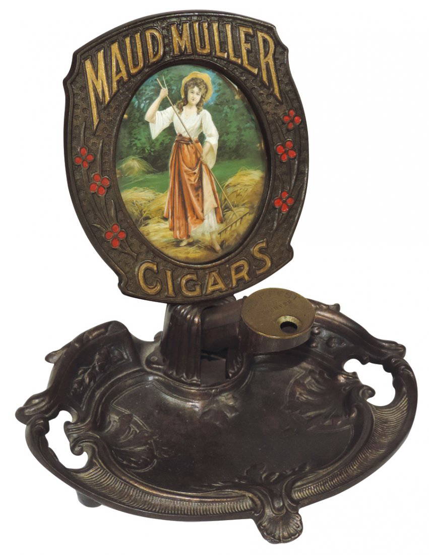 Advertising Cigar Cutter, Maud Muller Cigars, Cast Iron - May 01, 2016 ...