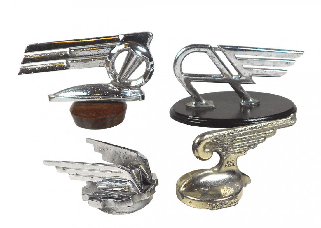 Mascot Hood Ornaments & Radiator Caps (4), Austin