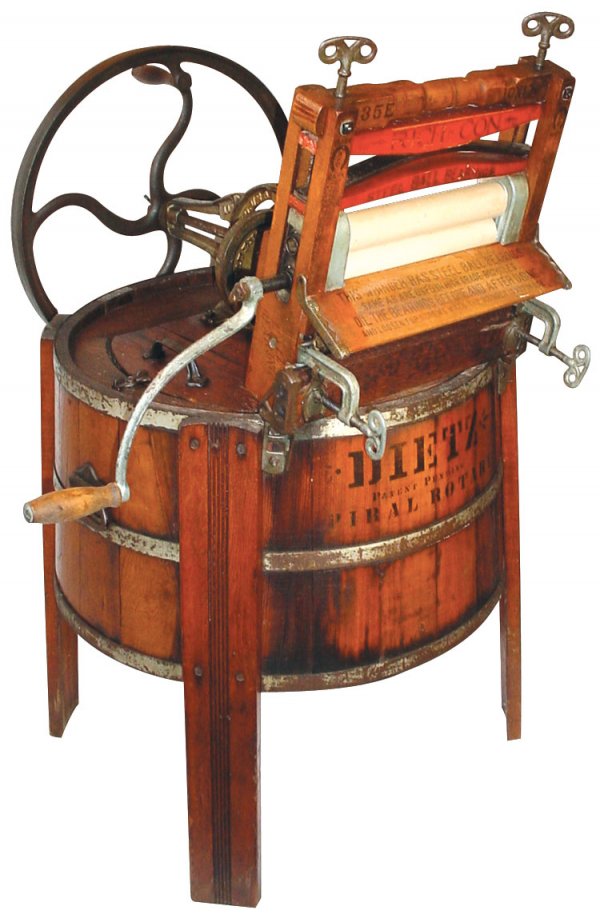 199: Hand operated washing machine, Dietz Spiral Rotary