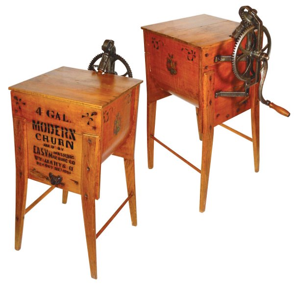 Butter Churn, Modern Churn, Mfgd. By The Easy Wash