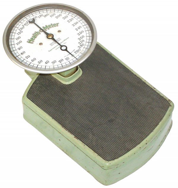 308: Weigh scale, Continental Scale Works, Chicago, min