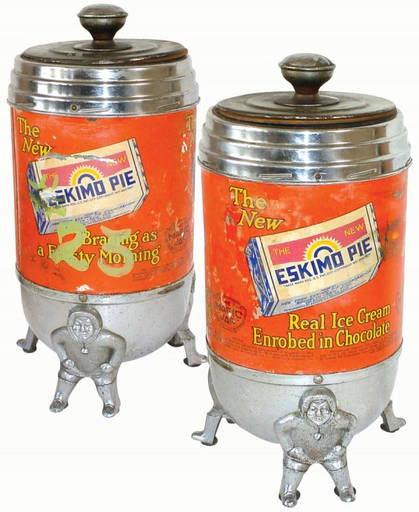 Ice Cream Sandwich Cooler For Eskimo Pies, Litho O