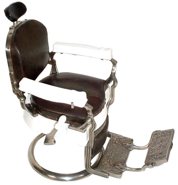 Salesman's Sample Barber Chair, Koken Barber Suppl