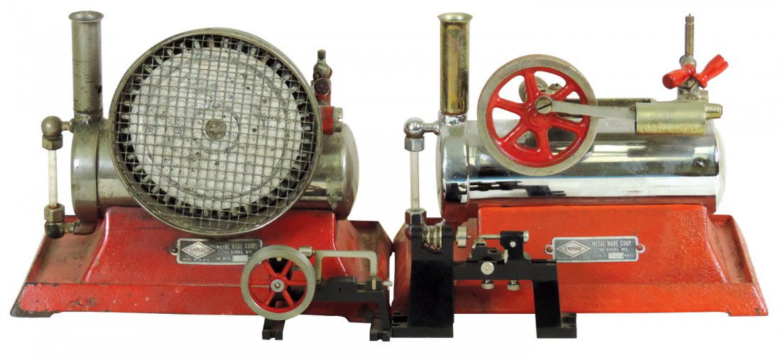 Steam Toys (4), Sel Lathe No. 3060 & Sel Power
