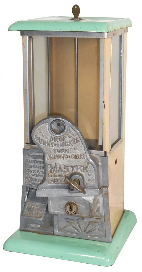 Coin Operated Vending Machine, Master 1 Cent Or 5 Cent,