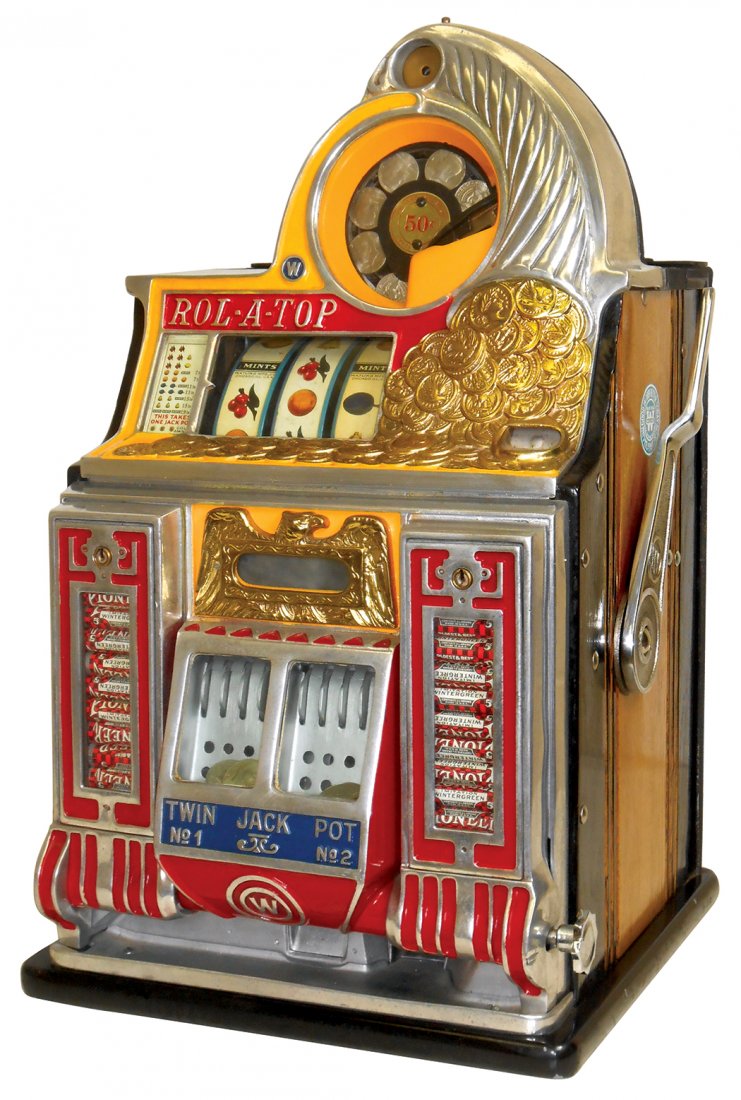 Coin-operated slot machine, Watling Rol-A-Top w/front