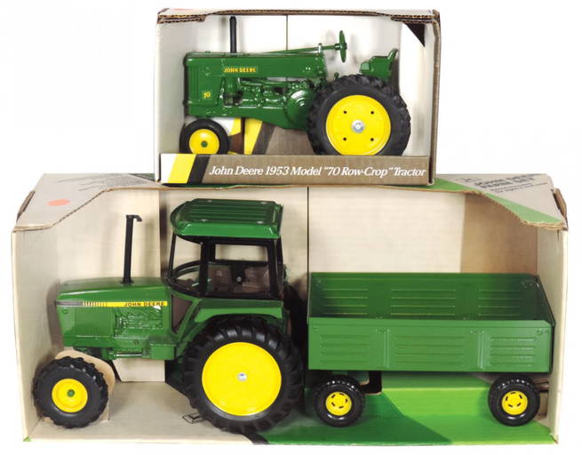 John Deere Toy Tractor & Farm Set,