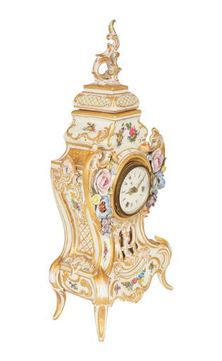 AN DRESDEN, OLD GERMAN PORCELAIN CLOCK (#0614) on Sep 13, 2022 ...