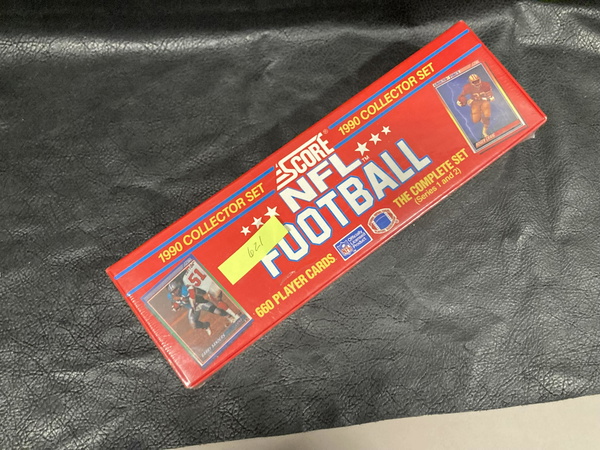 1990 Score Nfl Football Cards Complete Set Box Factory