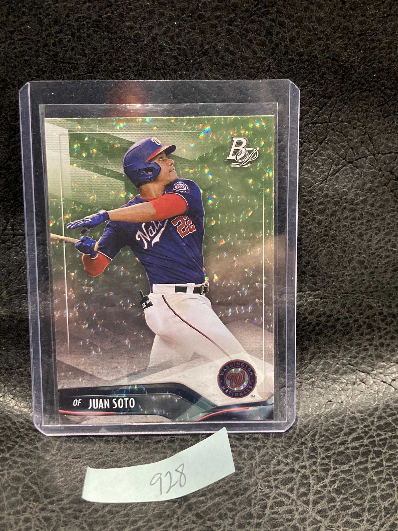 Juan Soto 2021 Bowman Platinum #73 Ice Foil Parallel