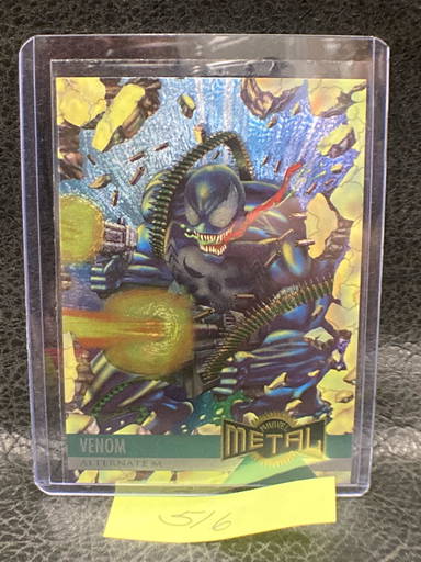 Venom 1995 Fleer Marvel Metal Trading Card 136 (#0516) on May 28, 2022 ...