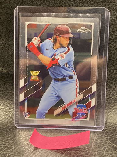 Alec Bohm 2021 Topps Chrome Rookie Card #119 Philadelphia Phillies Rc Gold Cup