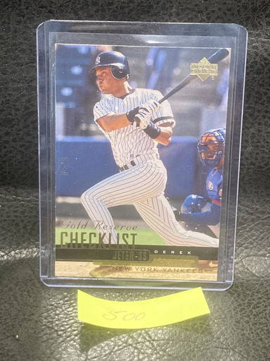Derek Jeter 2000 Upper Deck Gold Reserve Card #300 Mlb Hof New York Yankees