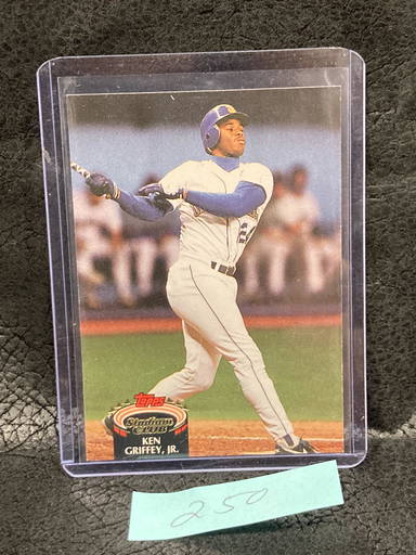 Ken Griffey Jr. 1992 Topps Stadium Club Seattle Mariners #400