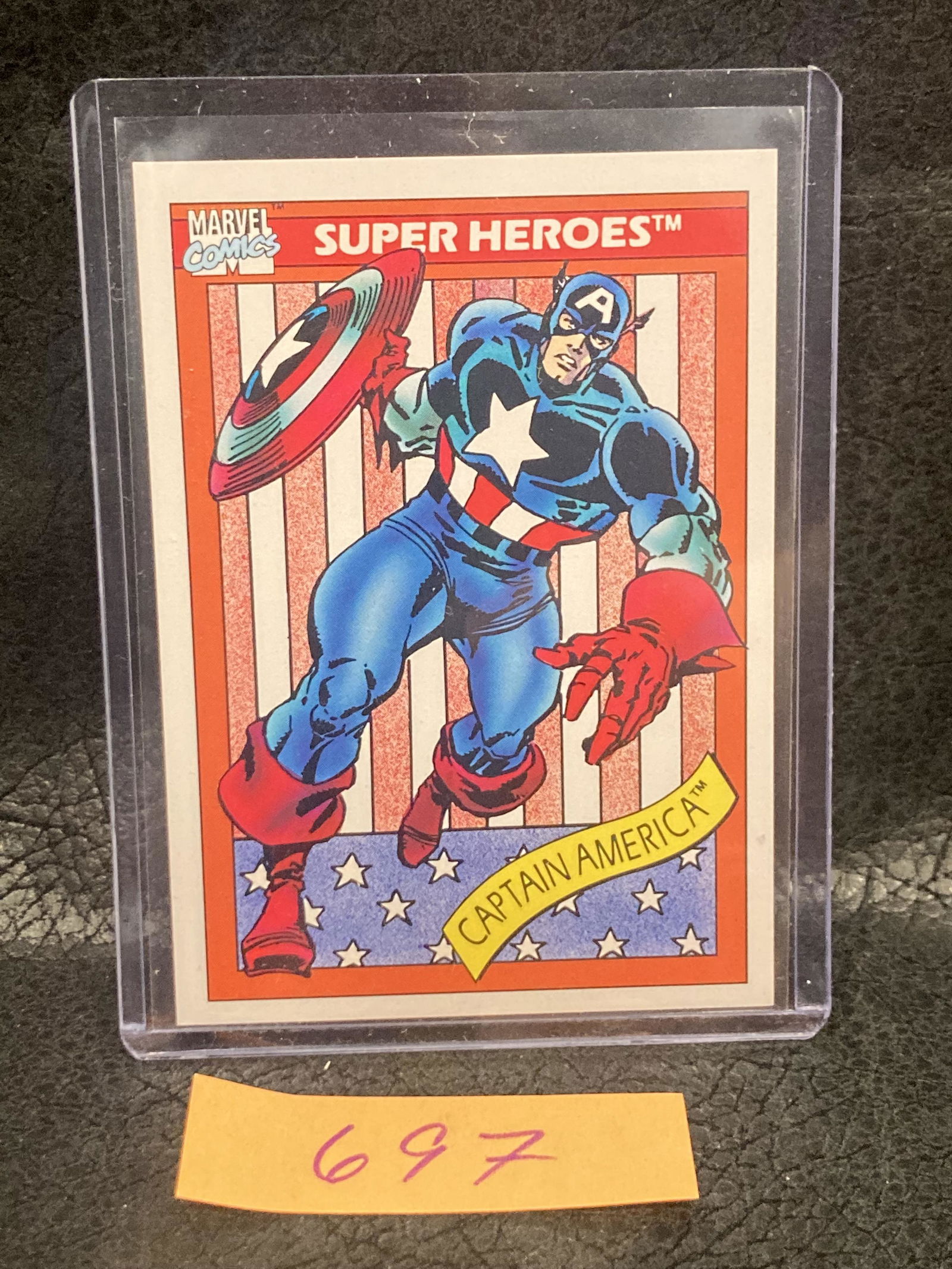 Captain #1 America 1990 Impel Marvel Universe Trading Card - Oct 22 ...
