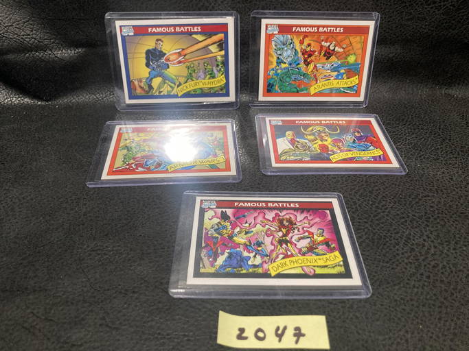 Lot of 5 1990 Marvel Impel Cards - Nov 13, 2022 | JMG METALS LLC in TX