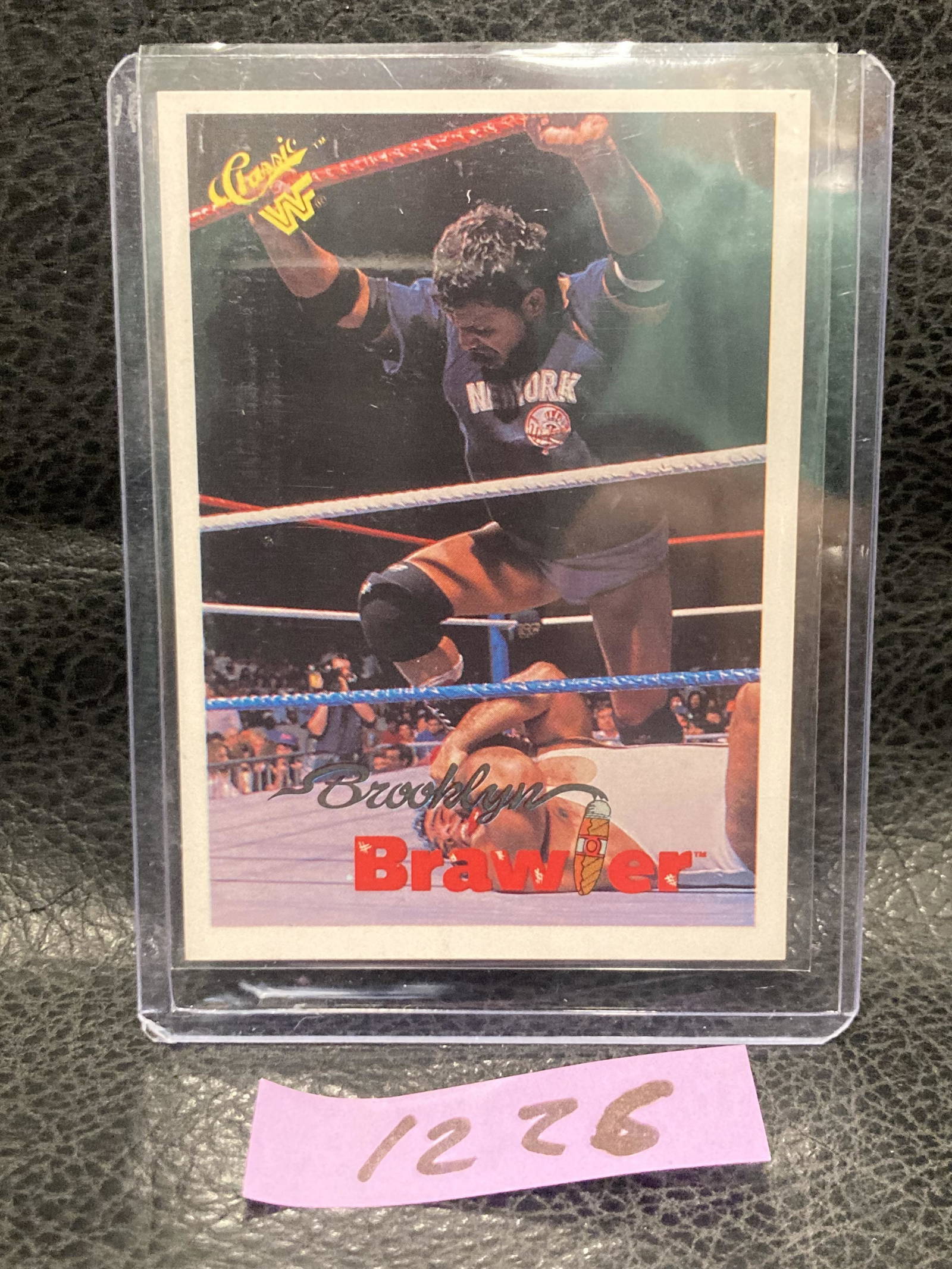 100 Brooklyn Brawler Wwf Referee 1990 Wwf Wrestling Trading Cards - Nov ...