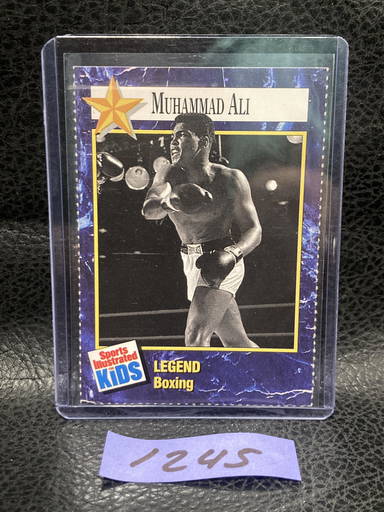Muhammad Ali Rare Rc 209 Legend Card Sports Illustrated For Kids Si ...
