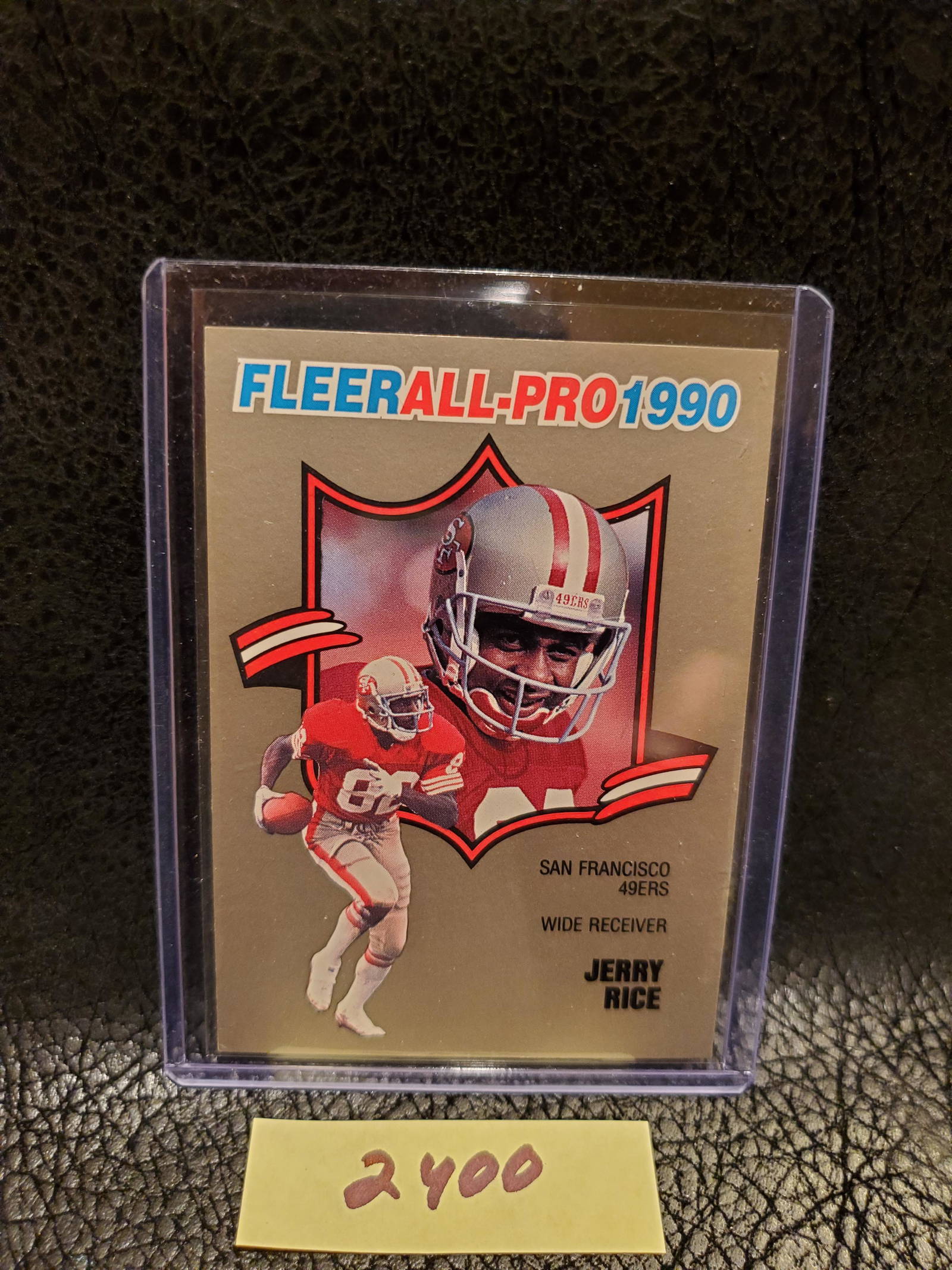 Jerry Rice 1990 Fleer All Pro San Francisco 49ers #2 (#2400) on Apr 08 ...