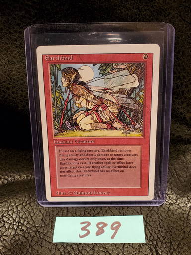 Earthbind Revised Red Common Magic The Gathering Mtg Card