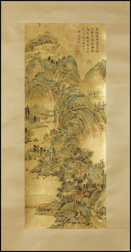 A Chinese painting, Qian Du