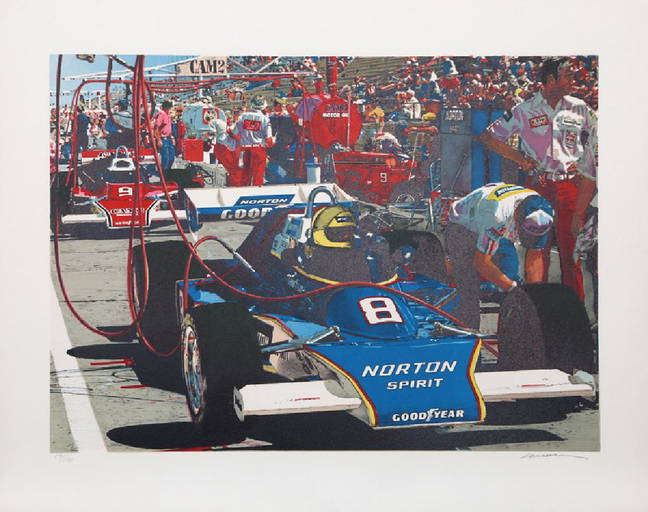 Ron Kleemann, Tom Sneva, Serigraph