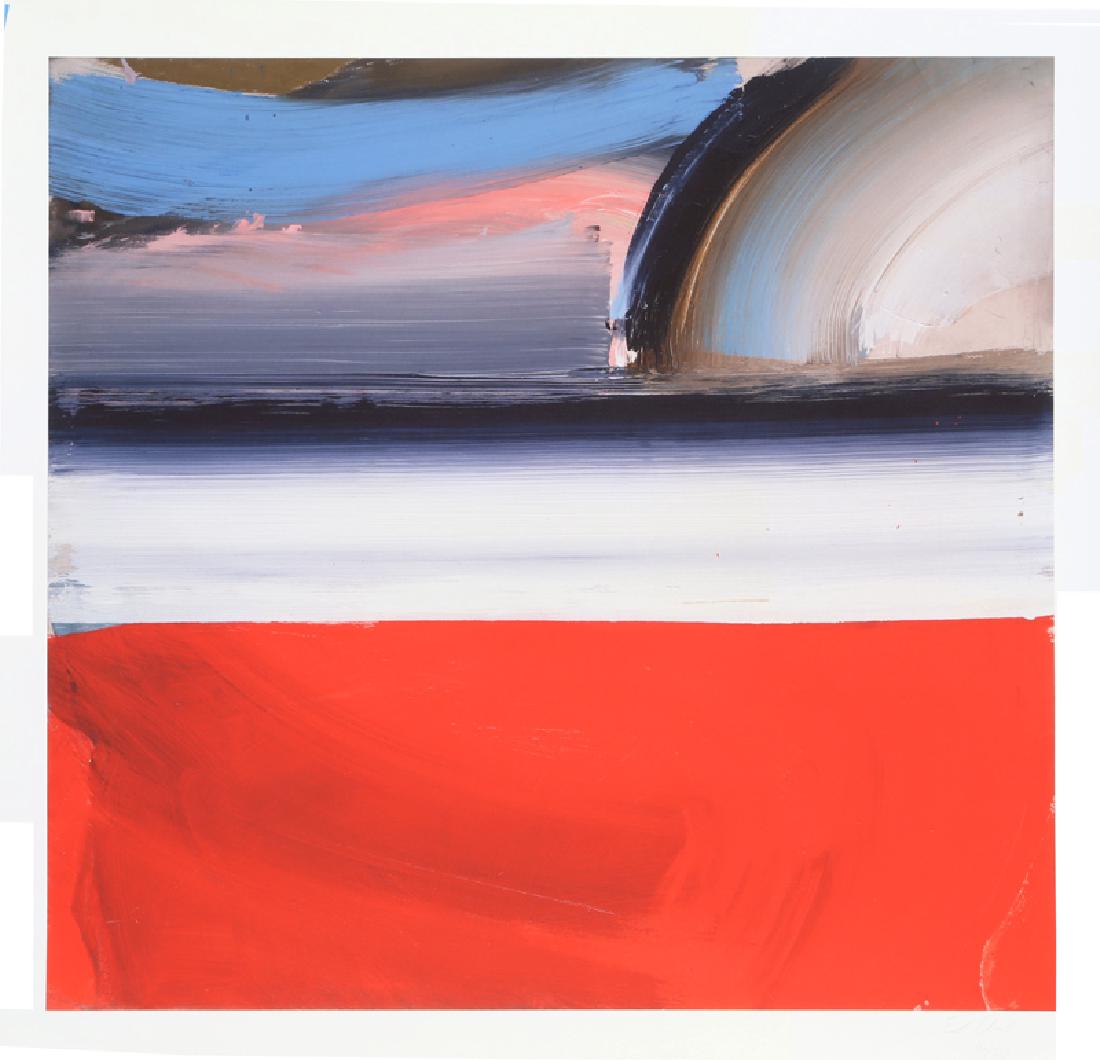 Ed Clark, Untitled-Abstract, Lithograph