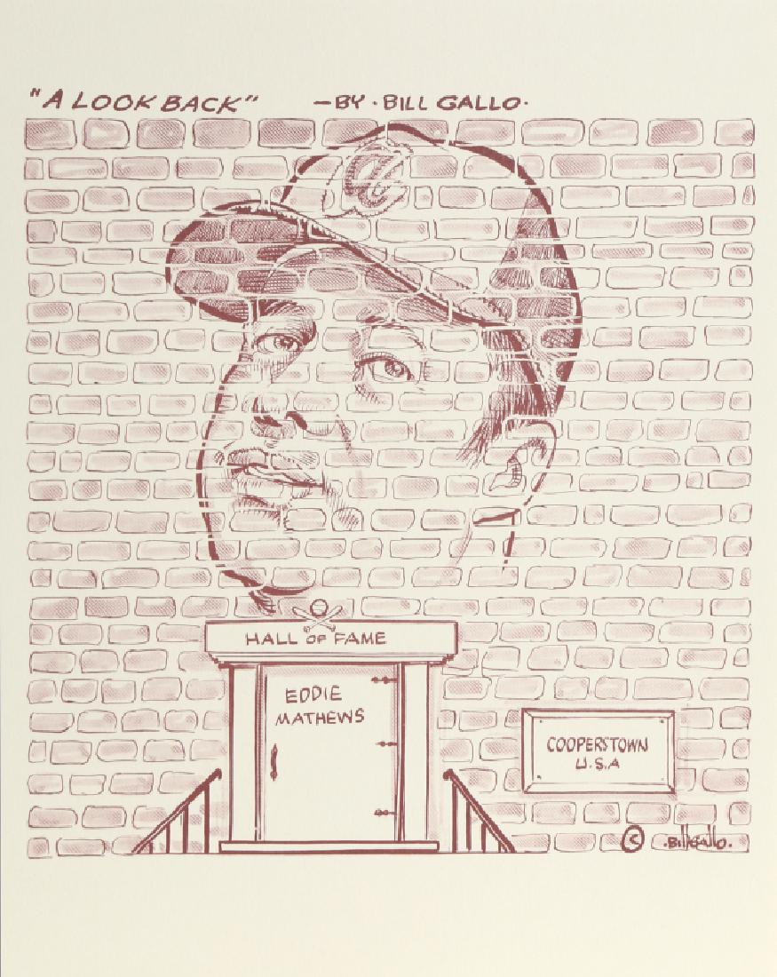 Bill Gallo, A Look Back Portfolio Of 18 Baseball