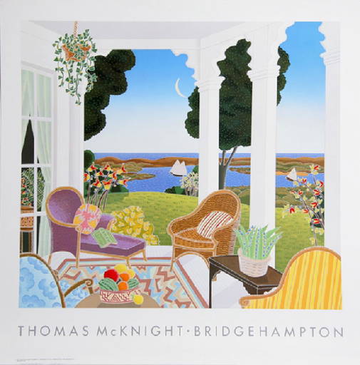 Thomas Mcknight, Bridgehampton, Poster