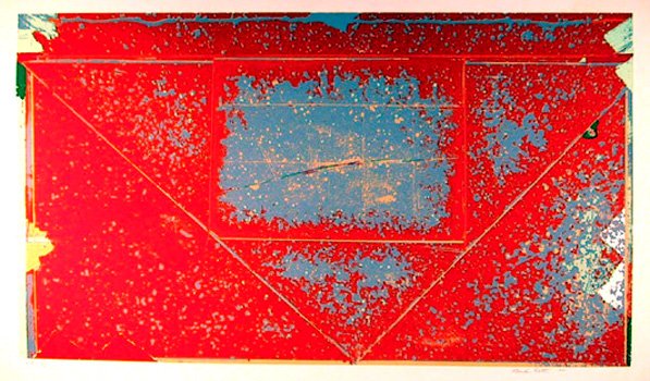 32: Frank Roth, Abstract Serigraph