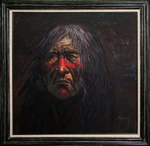 Jorge Braun Tarallo, Native American, Painting