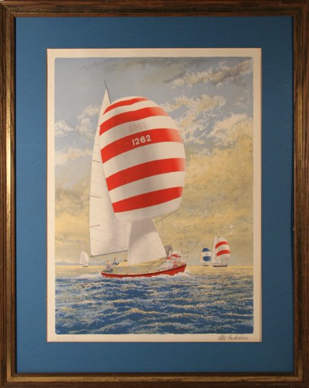 Alex Packham, Sailboat, Lithograph - Oct 22, 2009 | RoGallery in NY