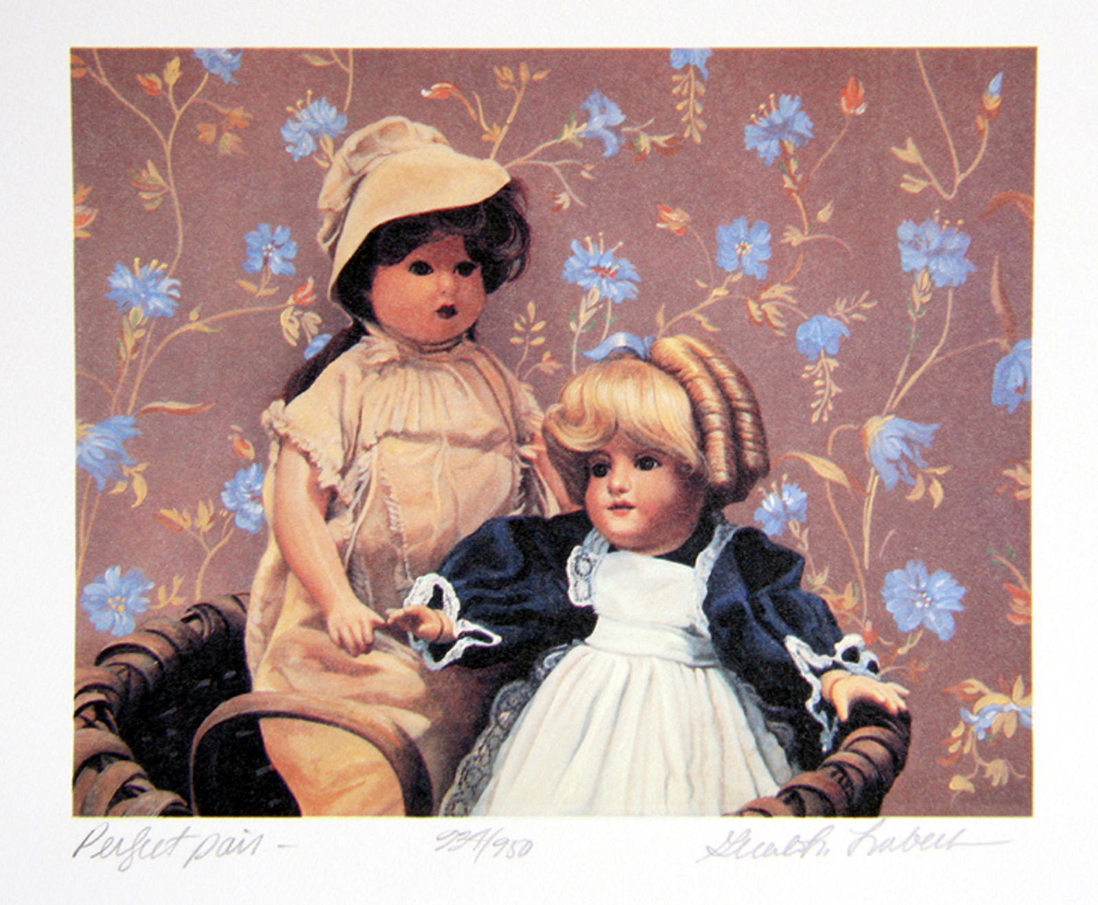For Auction: Gerald Lubeck, Perfect Pair, LIthograph (#2820) on May 27 ...