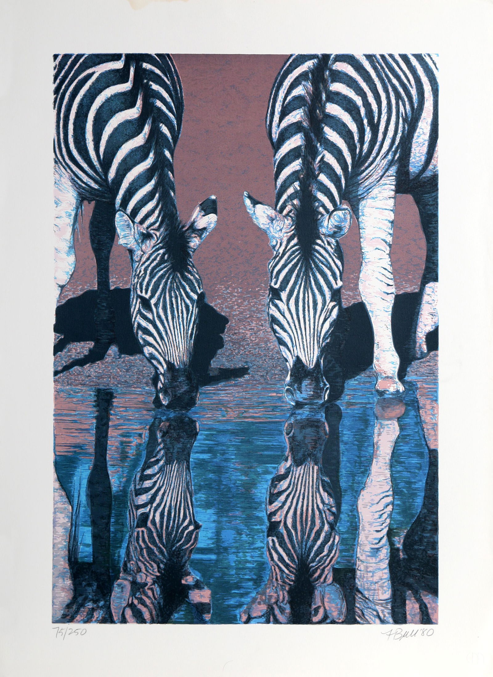 Fran Bull, Zebras - Mar 15, 2023 | RoGallery in NY