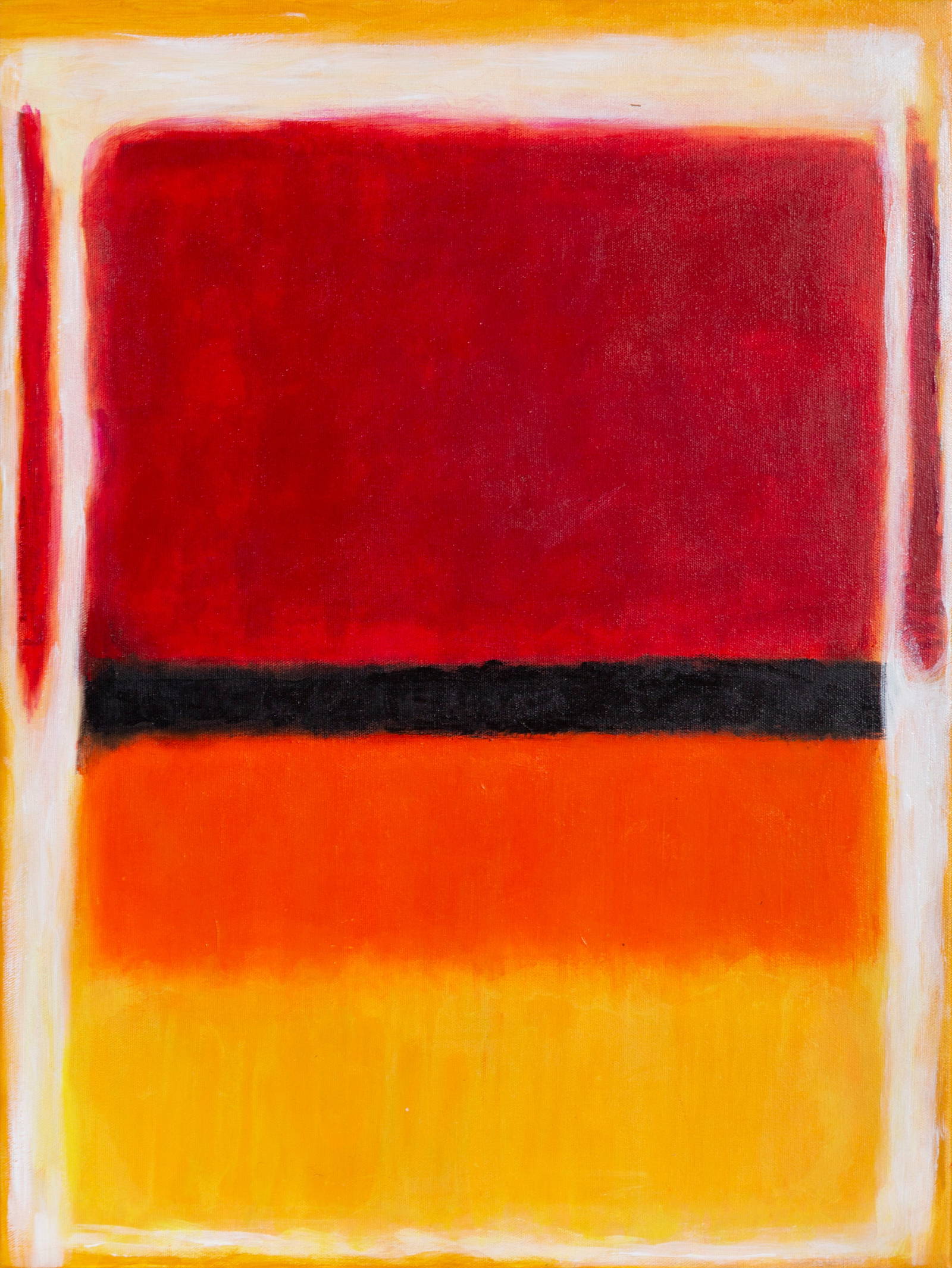 Sylvia Roth, Hommage To Rothko, Acrylic On Canvas Auction