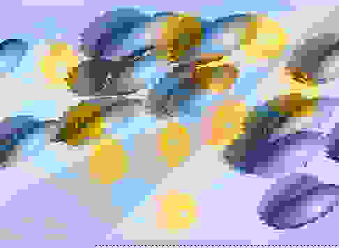 Lowell Blair Nesbitt, Ten Lemons On Blue, Oil On Canvas Auction