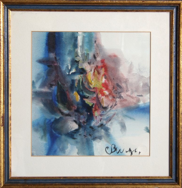 W. Carl Burger, untitled, Watercolor Painting